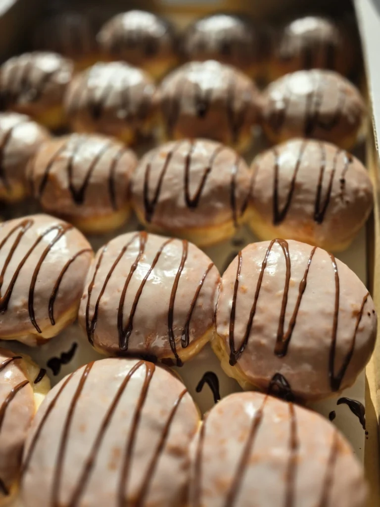 Donut with Advocaat - Online Bakery - Healthy Bread By Lukas